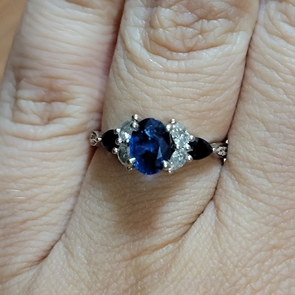 Shane Co | Jewelry | Sapphire And Diamond Ring | Poshmark